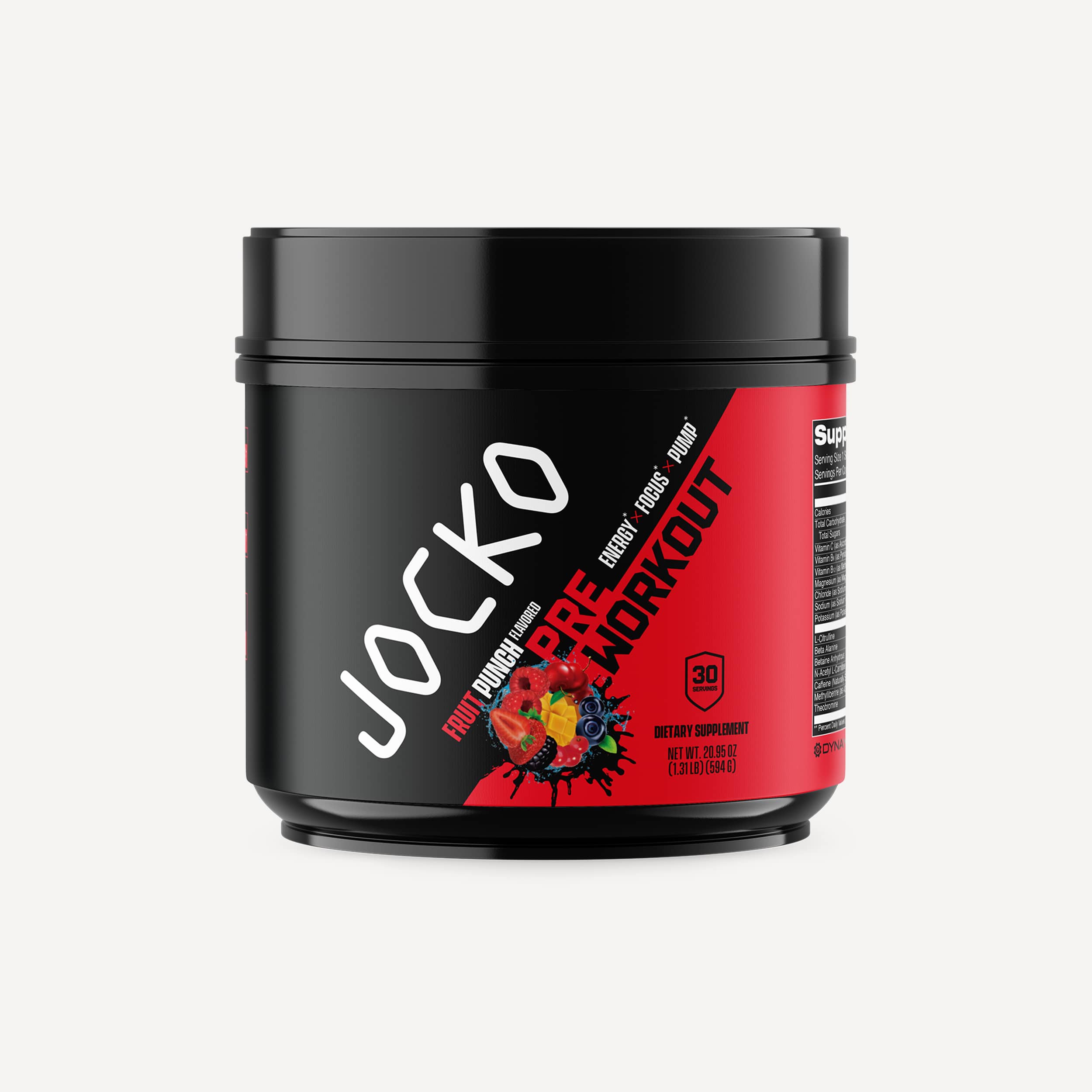 JOCKO HIGH STIM PRE WORKOUT CASE (12 units) – JOCKO FUEL WHOLESALE